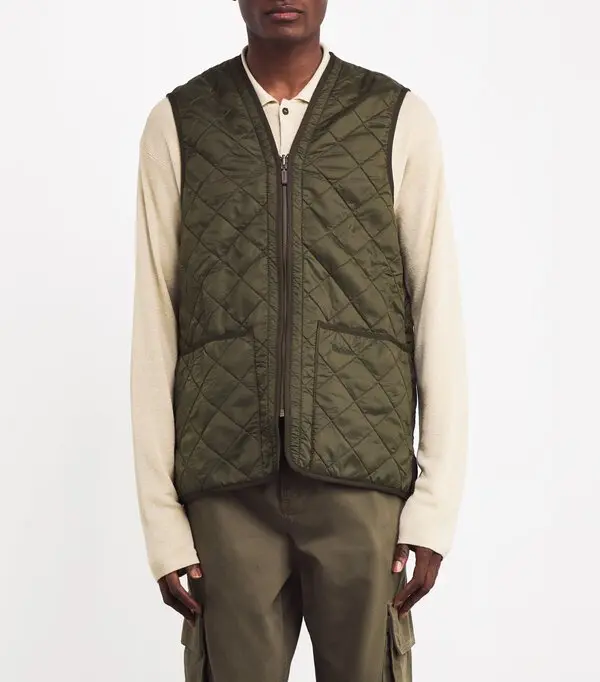 Barbour Quilted Zip-in Gilet Liner - Green