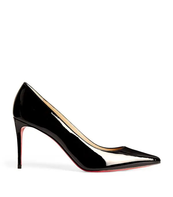 CHRISTIAN LOUBOUTIN Kate 85 Patent Leather Pumps - Red