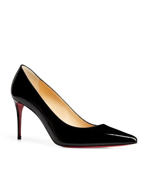 CHRISTIAN LOUBOUTIN Kate 85 Patent Leather Pumps - Red