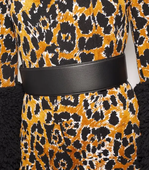 Alaïa Wide Leather Belt