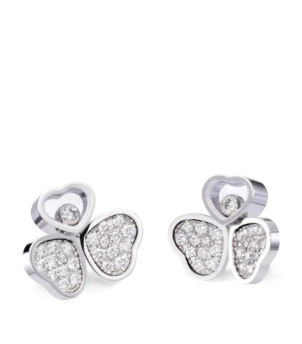 Chopard Happy Hearts Wings Earrings