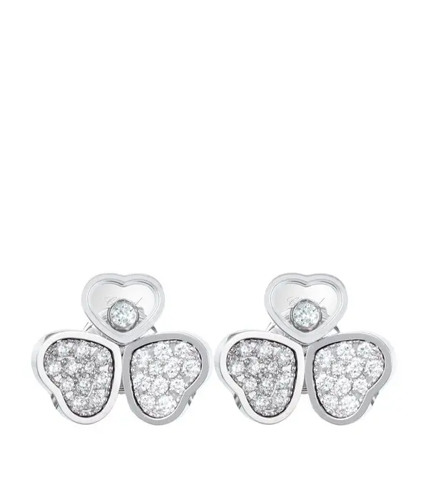 Chopard Happy Hearts Wings Earrings