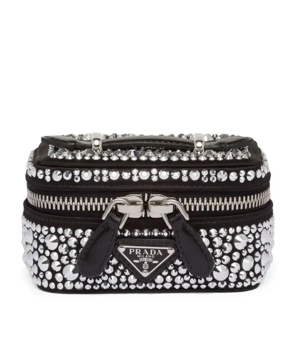 Prada Jewellery And Beauty Case - Metallic