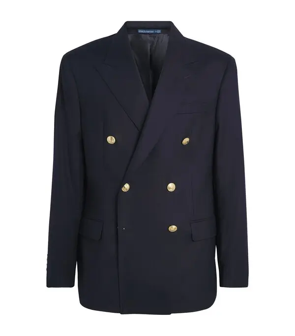 Polo Ralph Lauren Wool Double-breasted Blazer