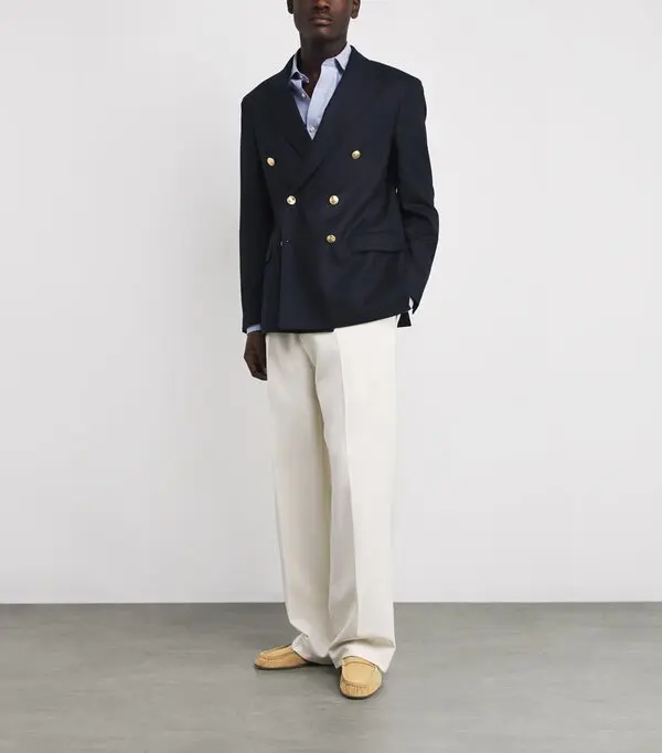 Polo Ralph Lauren Wool Double-breasted Blazer