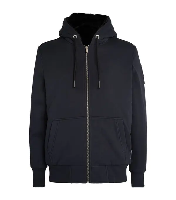 Moose Knuckles Padded Zip-front Hoodie