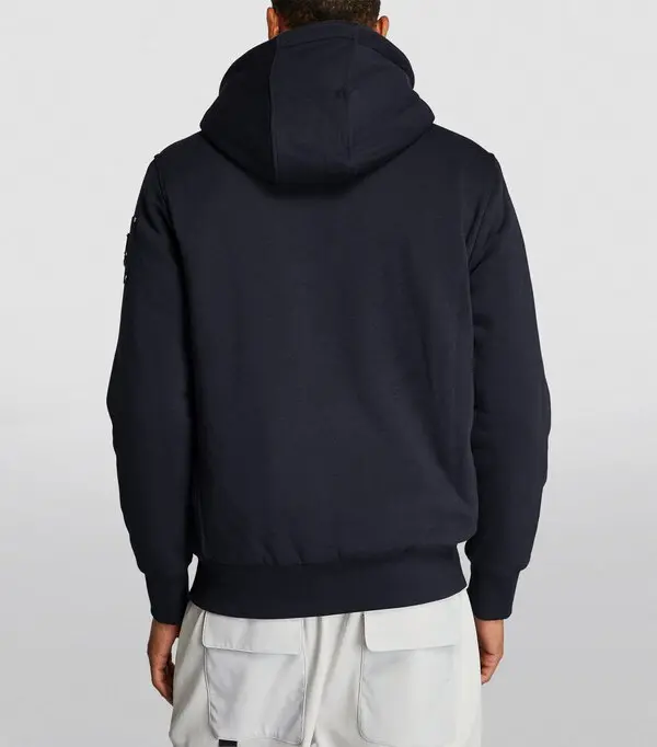 Moose Knuckles Padded Zip-front Hoodie