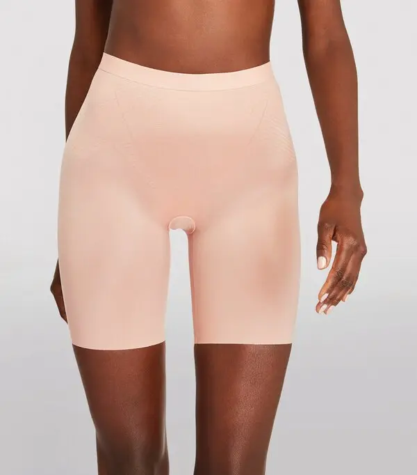 Spanx Shape Invisible Mid-thigh Shorts Medium Control