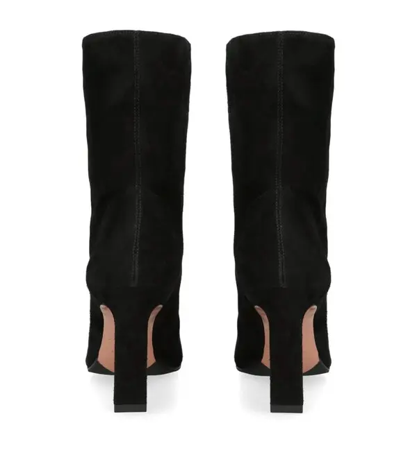 AQUAZZURA Manzoni 85 Suede Boots