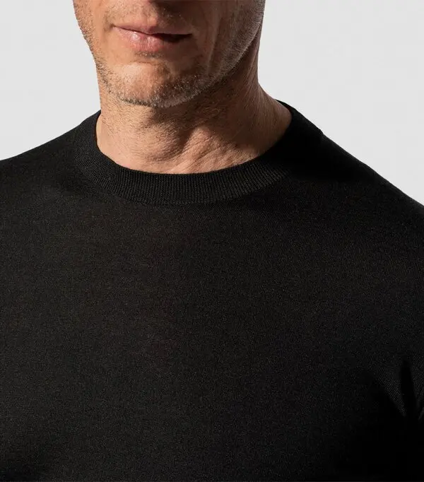 Isaia Wool-blend T-shirt
