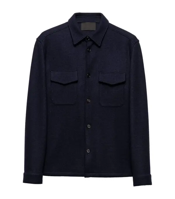 Prada Wool-cashmere Overshirt
