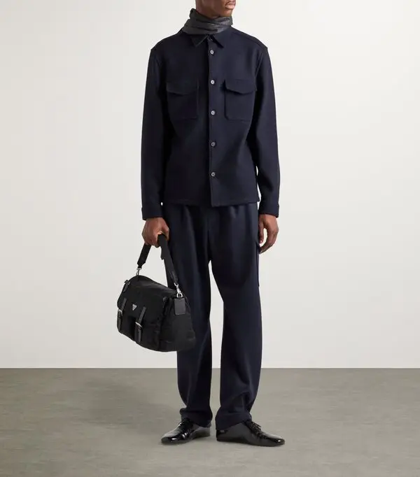 Prada Wool-cashmere Overshirt