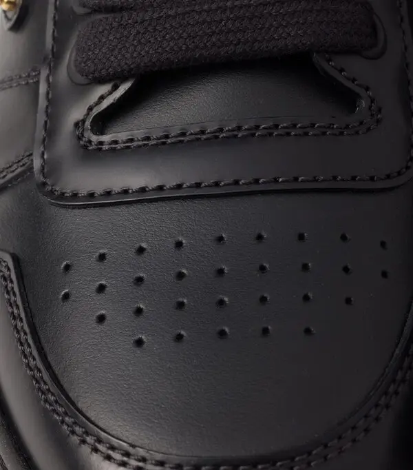 Prada Leather Downtown Bold Sneakers