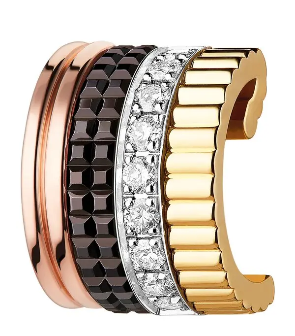 Boucheron Quatre Classique Single Ear Clip - Brown