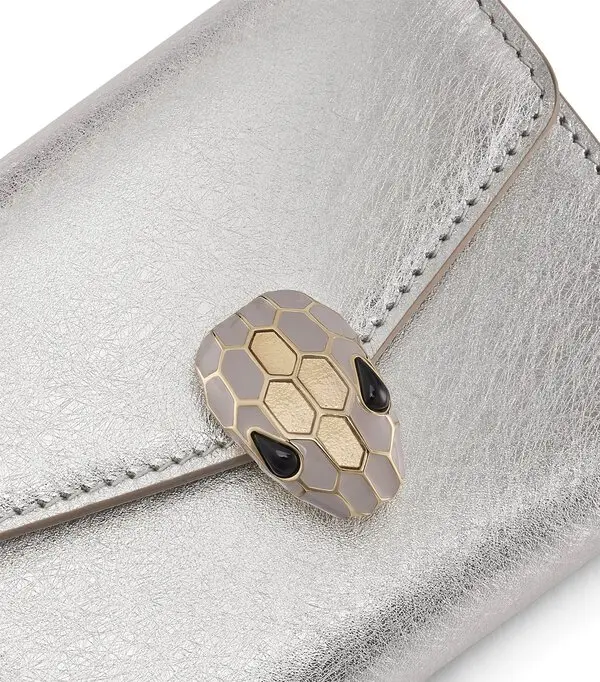 BVLGARI Leather Serpenti Forever Wallet