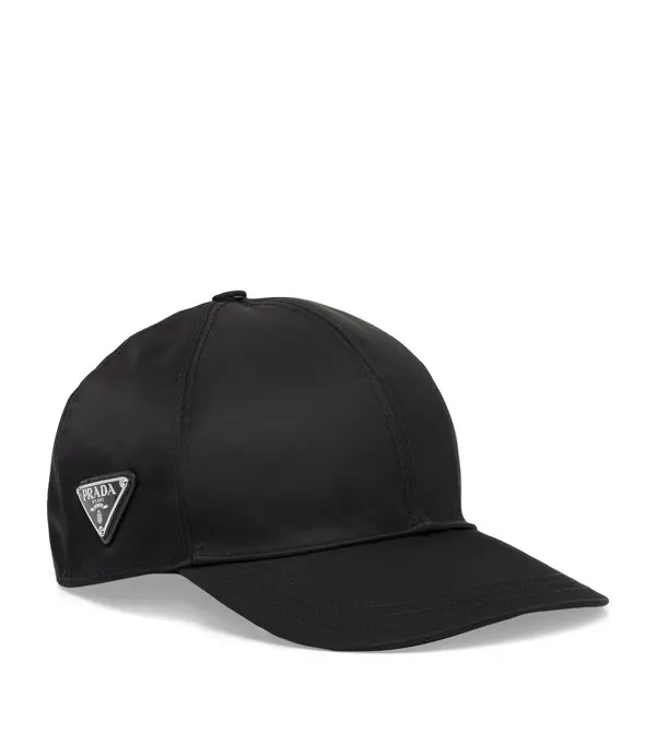 Prada Re-nylon Baseball Cap - Black