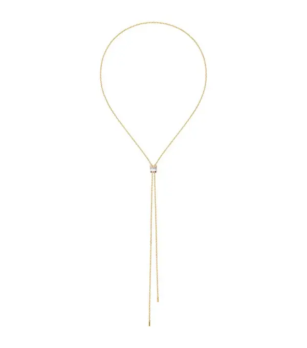 Boucheron Quatre Classique Diamond Motif Necklace - Gold