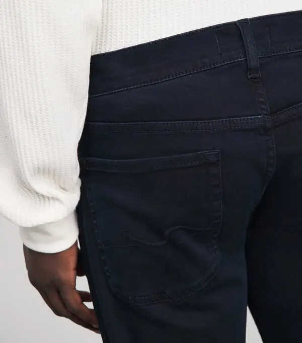 7 For All Mankind Standard Straight Jeans - Navy
