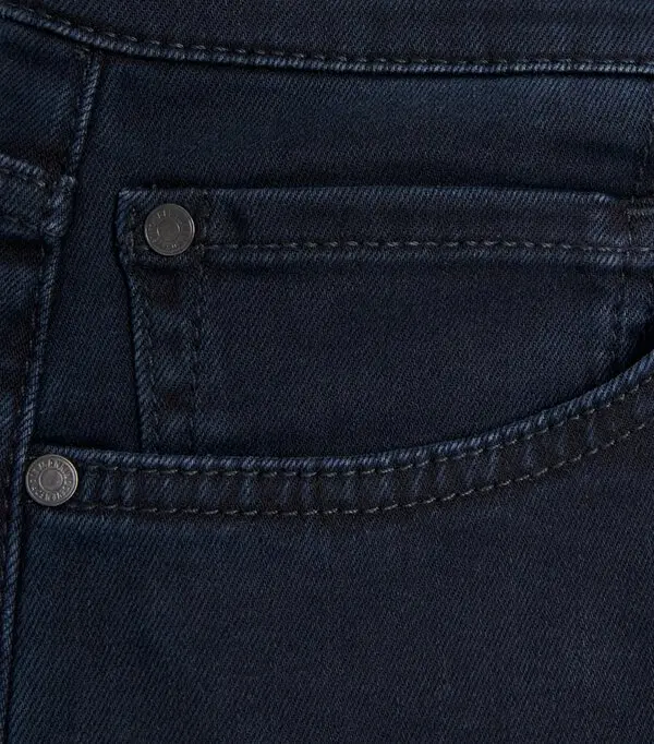 7 For All Mankind Standard Straight Jeans - Navy