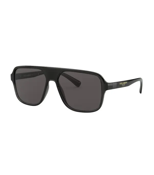 Dolce & Gabbana Step Injection Square Sunglasses
