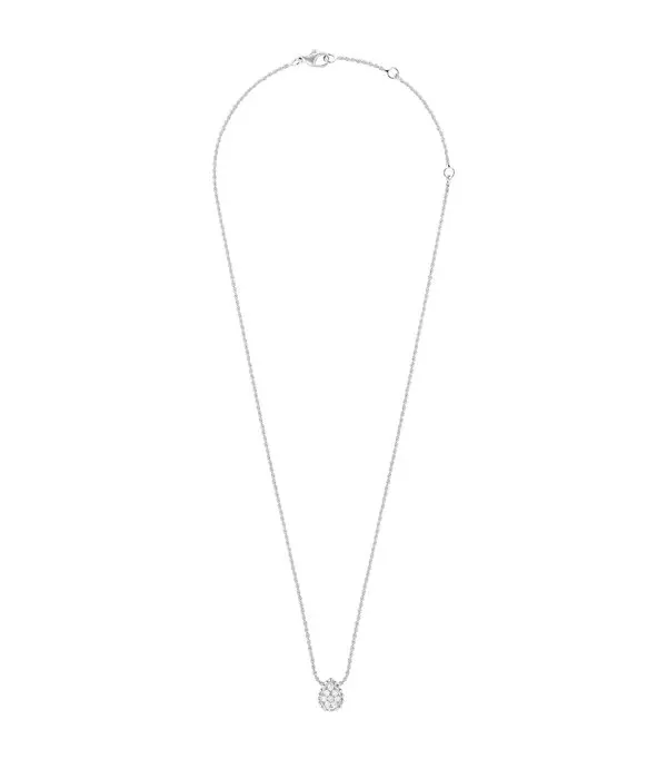 Boucheron Serpent Bohème Diamond Motif Pendant - Silver
