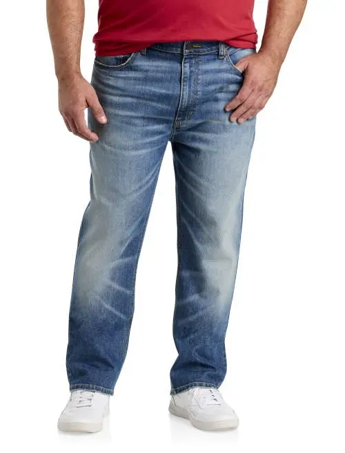 TRUE NATION BY DXL Athletic-fit Jeans