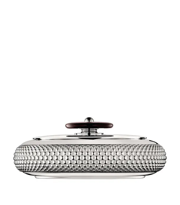 Christofle Plated Perles Box - Silver