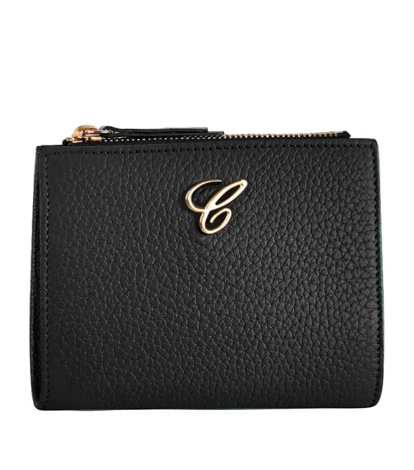 Chopard Medium Leather Classic Wallet - Black