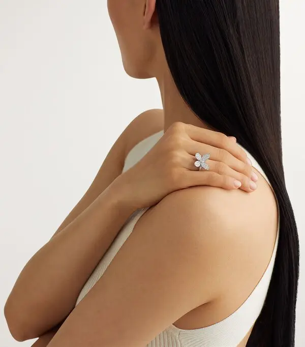 Graff Mini Butterfly Diamond Ring