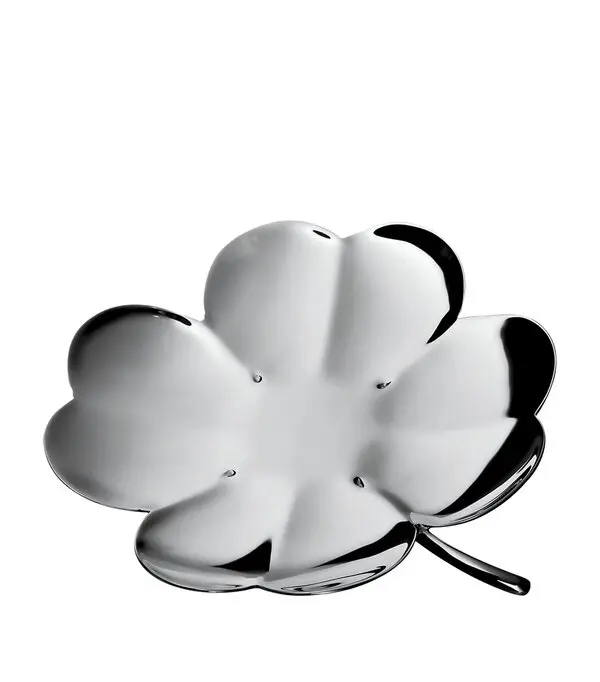 Christofle Plated Four-leaf Clover Trèfle Dish