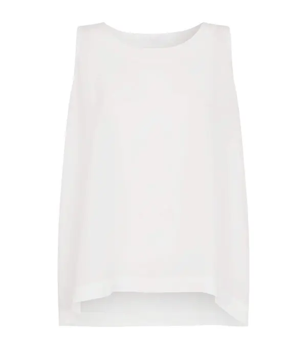 Eskandar Silk Shell Top