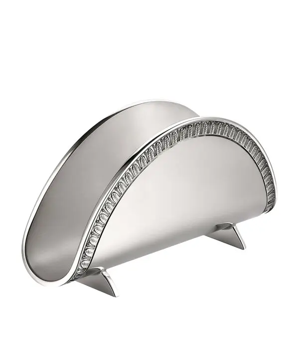 Christofle Plated Malmaison Napkin Holder - Silver