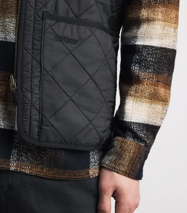 Barbour Polarquilt Zip-in Gilet Liner - Black