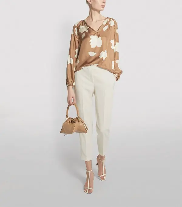 Theory Treeca Tailored Crop Trousers