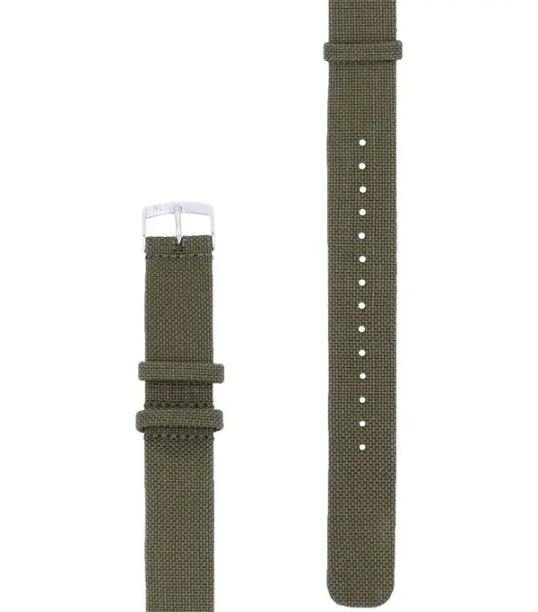 JEAN ROUSSEAU Nato Technical Fabric Watch Strap - Green