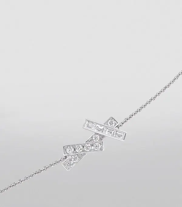 Graff Threads Diamond And Gold Bracelet