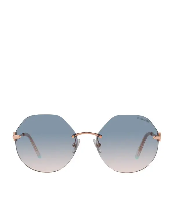 Tiffany & Co. Hexagonal Sunglasses