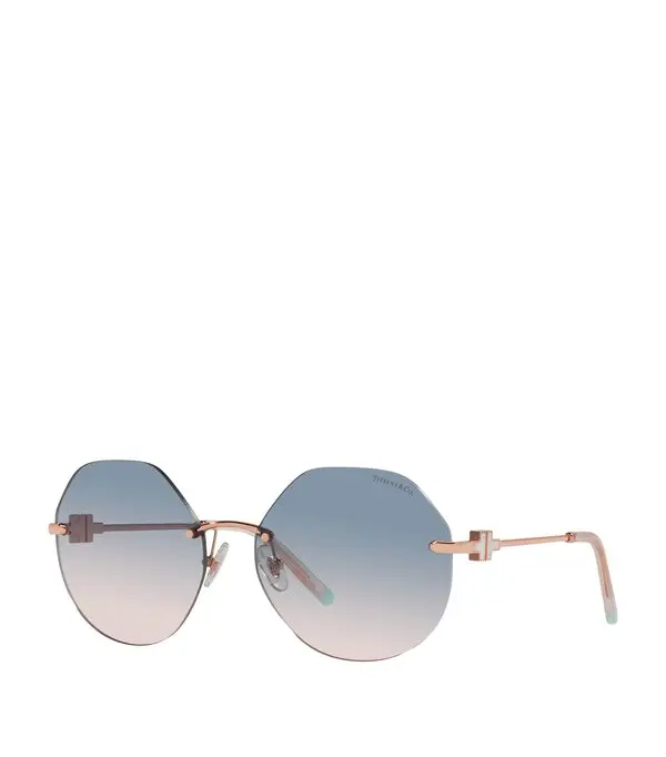 Tiffany & Co. Hexagonal Sunglasses