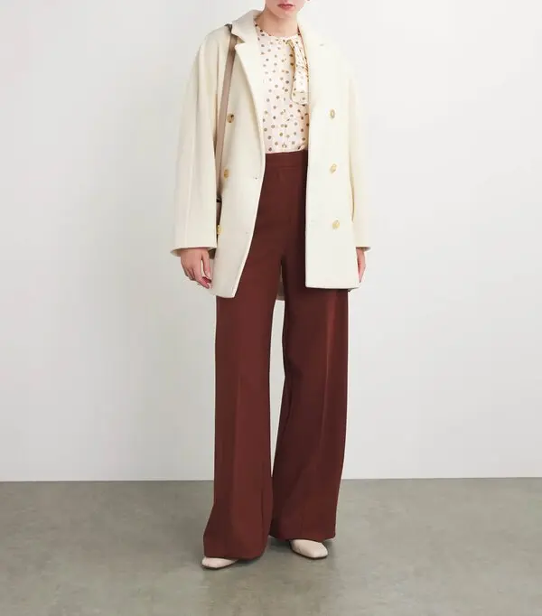 Max Mara Wool-cashmere Rebus Coat