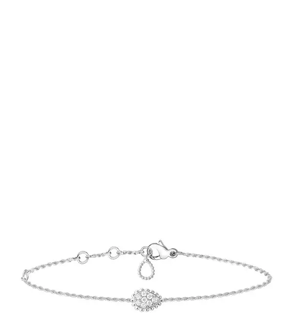 Boucheron Serpent Bohème Motif Bracelet - White