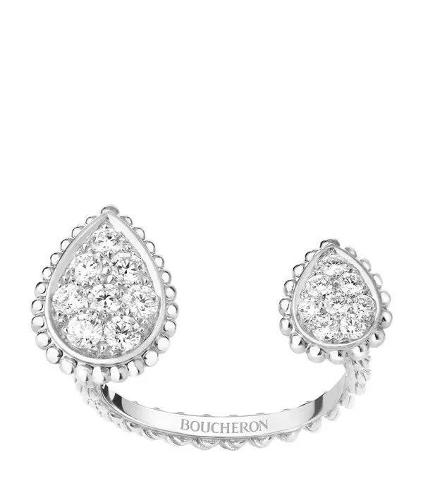 Boucheron Serpent Bohème Two Motifs Ring - Silver