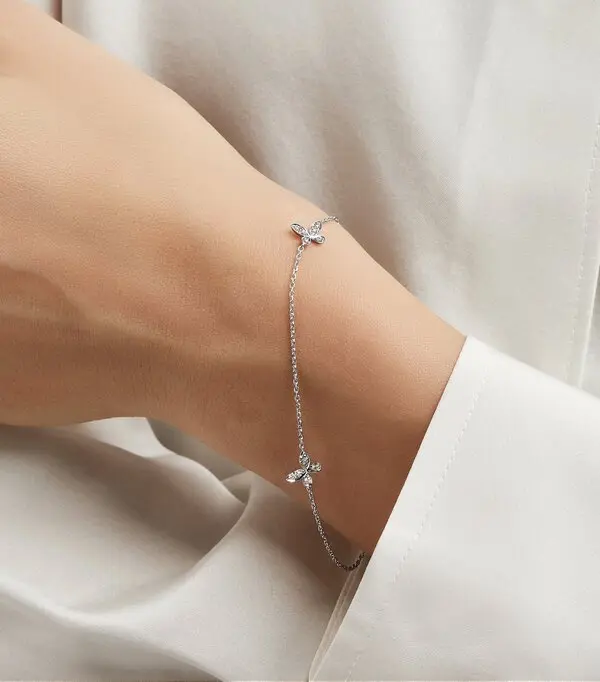 Graff Butterfly Diamond And Gold Bracelet