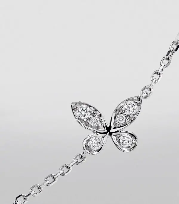 Graff Butterfly Diamond And Gold Bracelet