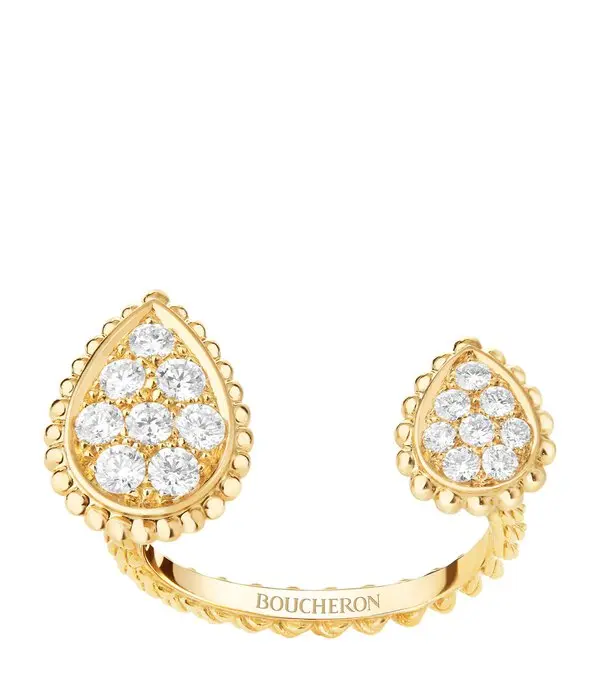 Boucheron Serpent Bohème Motif Ring - Gold