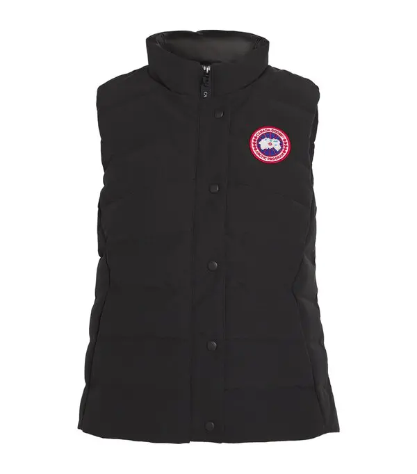 Canada Goose Down-filled Freestyle Padded Gilet - Black
