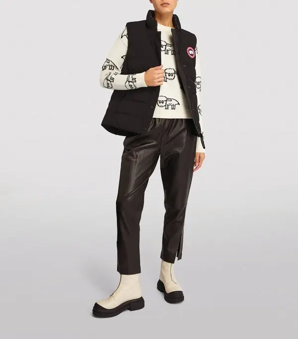 Canada Goose Down-filled Freestyle Padded Gilet - Black