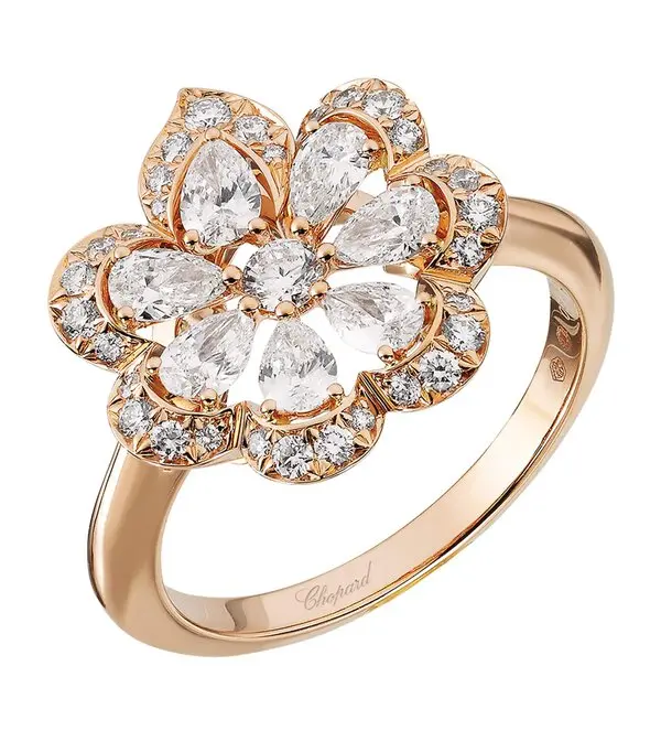 Chopard And Diamond Precious Lace Mini-froufrou Ring