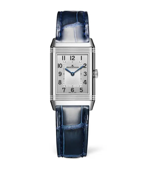 JAEGER-LECOULTRE Small Stainless Steel Reverso Classic Duetto Watch - Silver