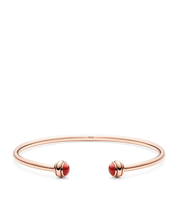 PIAGET Possession Rose Gold And Carnelian Bangle