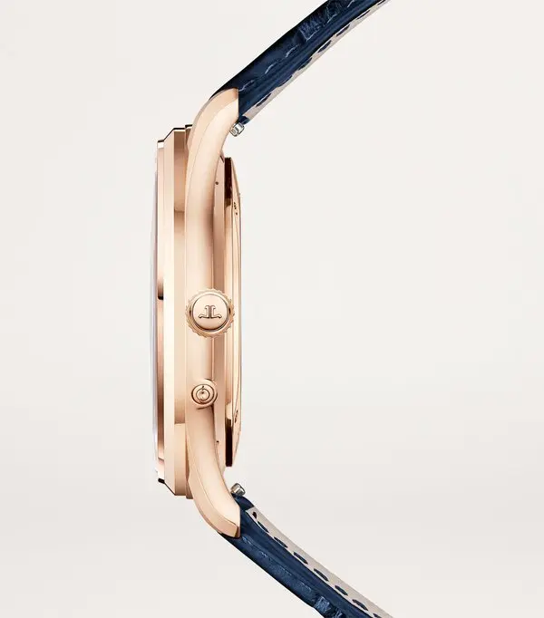 JAEGER-LECOULTRE Rose Gold Master Ultra Thin Moon Automatic Watch